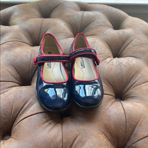 Easy Strider | Shoes | Easy Strider Girls Navy And Pink Mary Jane Shoes ...